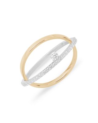 Click here for Lana Jewelry 14K White & Yellow Gold Diamond Pave... prices