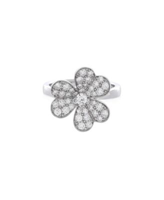 Click here for Pre-Owned Van Cleef & Arpels Frivole 1 Flower Ring... prices