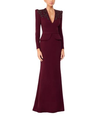 Click here for Jenny Packham Night flowering Sequin-embellished V... prices