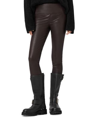 Click here for Allsaints Cora Leather Leggings prices