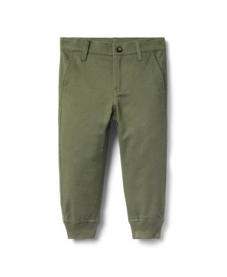 Click here for Janie and Jack Boys The Button Twill Jogger - Litt... prices