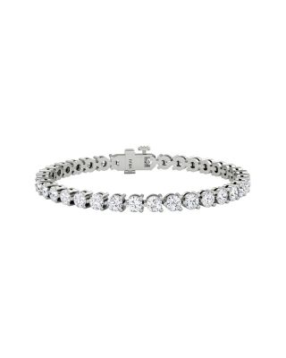 Click here for Vrai Tennis Bracelet  Large in 14K Gold  8.5ctw Ro... prices
