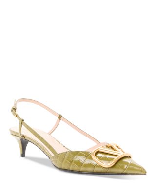 Click here for Valentino Garavani Womens Slingback Pumps prices