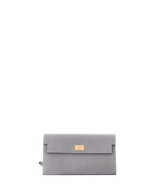 Pre-Owned HERMÈS Long Kelly Pocket Wallet Madame | Bloomingdale's Handbags