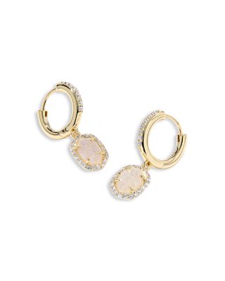 Click here for Kendra Scott Daphne Pave & Stone Charm Huggie Hoop... prices