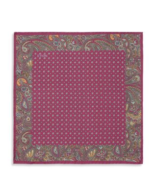 Click here for Eton Paisley Silk Pocket Square prices