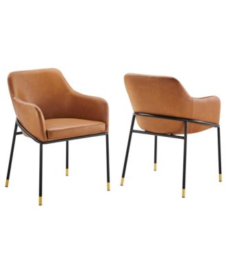 Click here for Modway Jovi Faux Leather Dining Chair Set of 2 prices