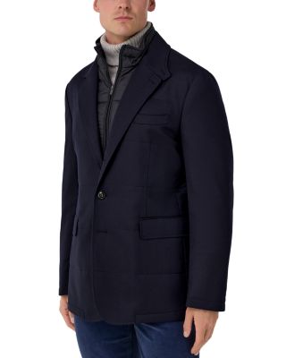 Click here for Boggi Milano Smart Flannel Removable Bib Jacket prices