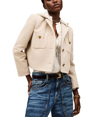 Click here for ba & sh Merry Fitted Hooded Jacket prices