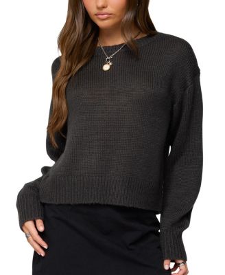 Click here for Edikted Kyrah Oversized Knit Sweater prices