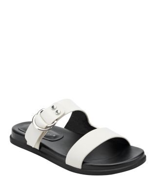 Click here for Marc Fisher Ltd. Womens Gia Leather Slide Sandals prices