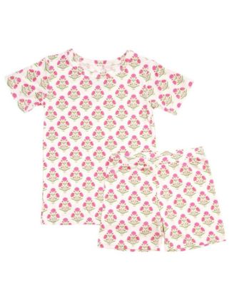 Click here for Motette Girls Pink Posy Pajama Set - Baby  Little... prices