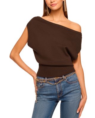 Click here for Ramy Brook Chet Wool Off Shoulder Sweater prices