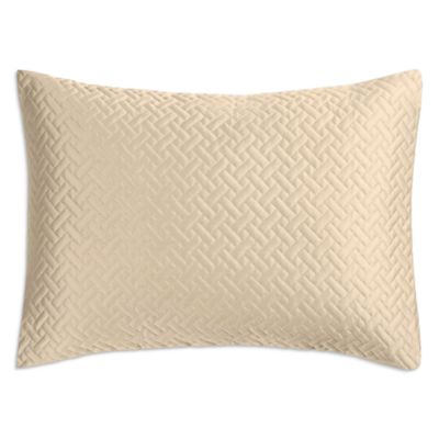 Click here for Matouk Basketweave Quilted Boudoir Sham prices