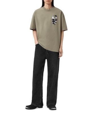 Click here for Allsaints Snakehead Oversized Fit Tee prices