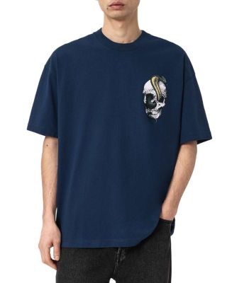 Click here for Allsaints Snakehead Oversized Fit Tee prices