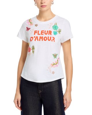 Click here for Cinq a Sept Fleur DAmour Angeli Tee prices