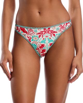 Click here for Ramy Brook Isla Printed Bikini Bottom prices