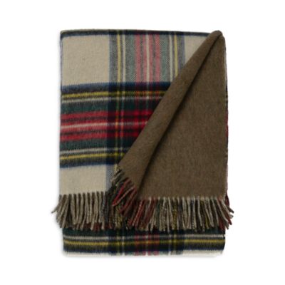 Click here for Prince of Scots Tartan Reversible Double Merino Wo... prices