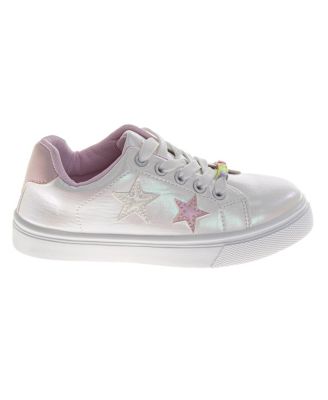 Click here for Badgley Mishka Girls Glitter Stars Lace-Up Sneaker... prices