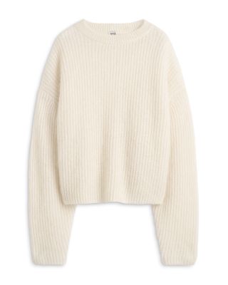 Click here for Toteme Mohair Blend Rib Knit Sweater prices