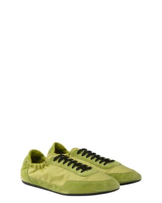 Click here for Prada Mens Collapse Re-Nylon and Suede Elasticized... prices