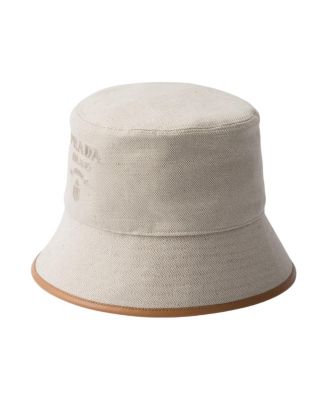 Click here for Prada Linen Blend Bucket Hat prices
