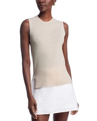 Click here for Majestic Filatures Crewneck Sleeveless Top prices