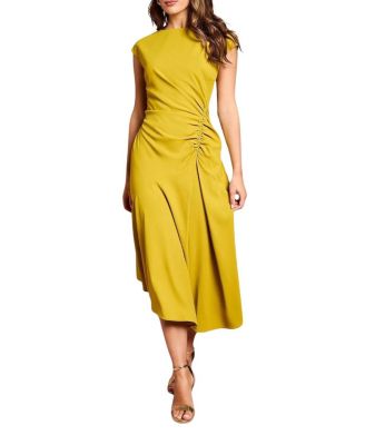 Click here for Coast Drape Side Cap Sleeve Midi Dress prices