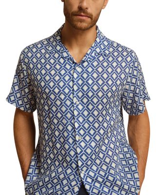 Click here for Peninsula Swimwear Linen Bowling Shirt prices