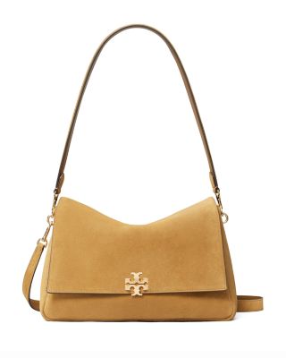 Click here for Tory Burch Kira Suede Shoulder Bag prices