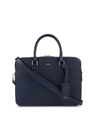 Click here for Sandro Large Grained Leather Briefcase prices