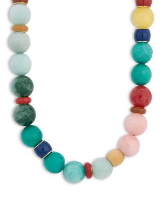 Click here for Roxanne Assoulin Stone Enamel Bead Necklace  16 prices