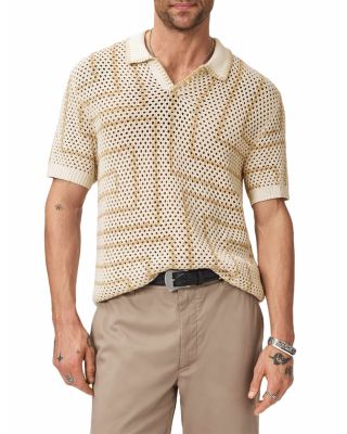 Click here for John Varvatos Lloyd Crochet Polo Shirt prices