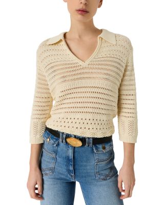 Click here for Gerard Darel Layla Polo Sweater prices