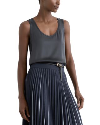 Click here for Reiss Ruby Silk Front Cami prices