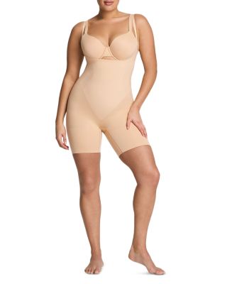 Click here for Spanx SPANXsculpt Go Figure Open Bust Mid Thigh Bo... prices