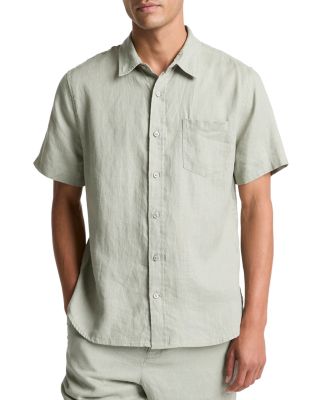 Click here for Vince Short Sleeve Linen Shirt prices