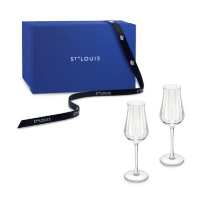 Click here for Saint Louis Twist Young Spirits Glass  Set of 2 prices