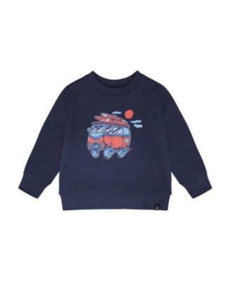 Click here for Deux par Deux Boys Long Sleeve Graphic French Terr... prices