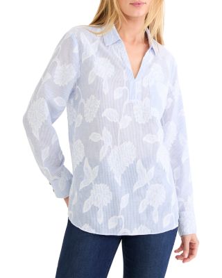 Click here for Nic+Zoe Floral Jacquard Top prices
