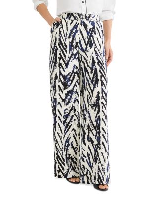 Click here for Nic+Zoe Crosshatch Wide Leg Pants prices