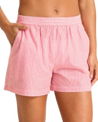 Click here for Tommy Bahama Coastline Striped Cover Up Shorts prices