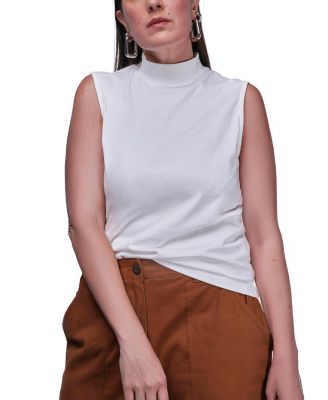 Click here for Wildfang The Everyday Mock Neck Tank Top prices