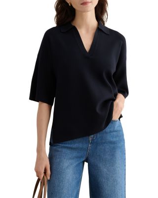 Click here for Hobbs London Lenora Polo Sweater prices