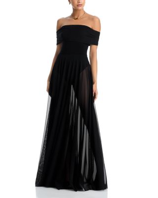 Click here for Norma Kamali Sleeveless Cowl Neck Flared Gown prices