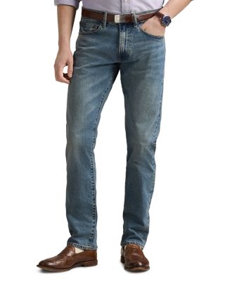 Polo Ralph Lauren Mens Varick Slim Straight Jeans - Blue