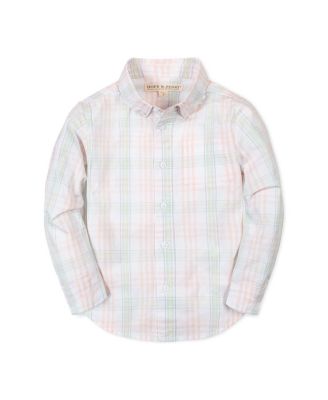 Click here for Hope & Henry Boys Organic Long Sleeve Stretch Popl... prices