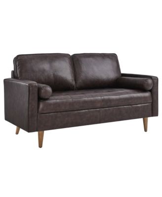 Click here for Modway Valour Leather Loveseat prices