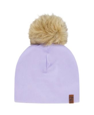 Click here for Deux par Deux Girls Stretch Jersey Hat with Pompom... prices